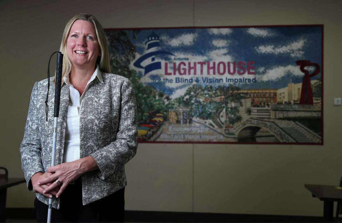 First woman, blind CEO takes reins of San Antonio Lighthouse