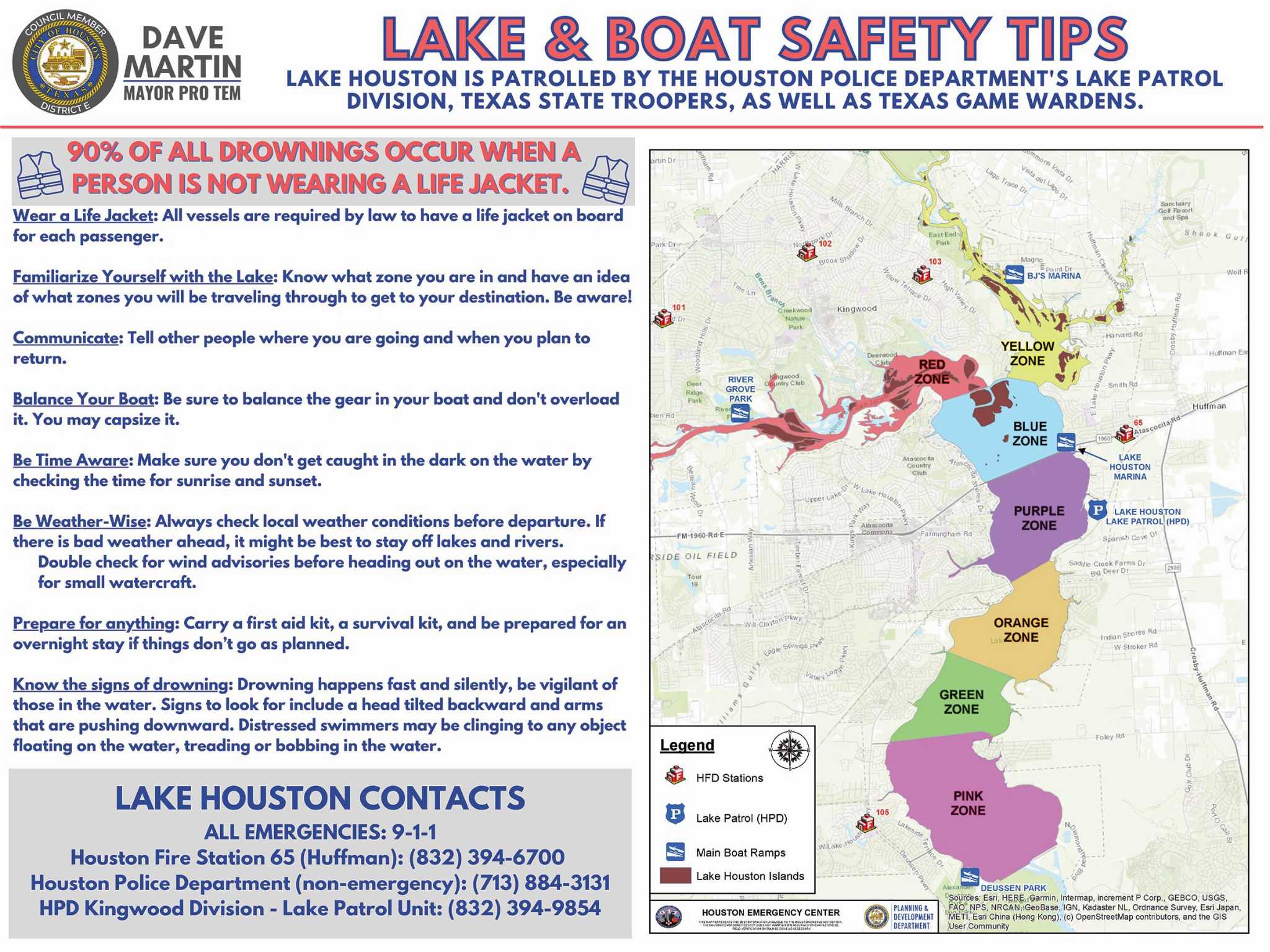 Lake Houston water safety effort aimed at saving lives