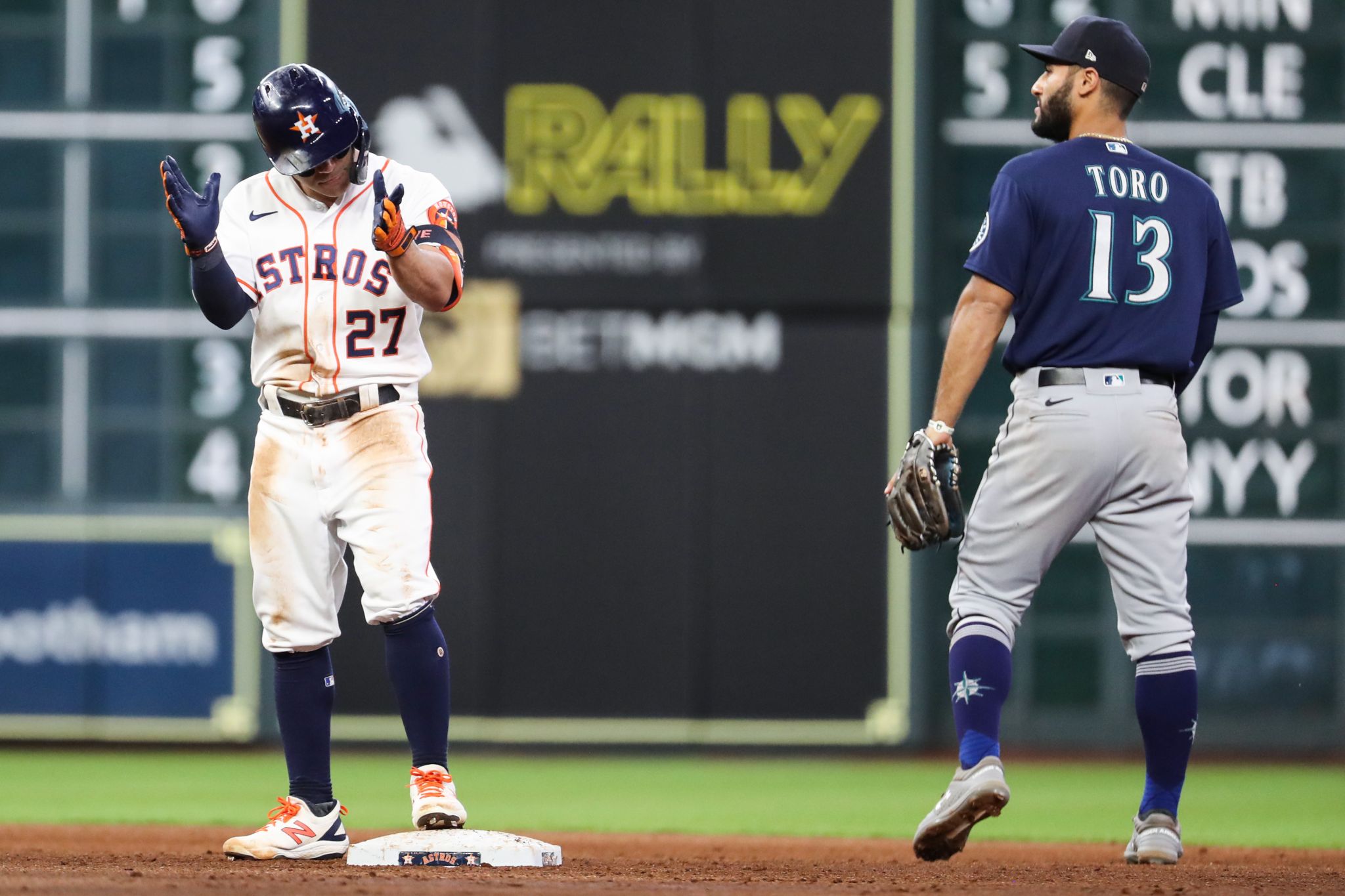 Sept. 6: Astros 11, Mariners 2