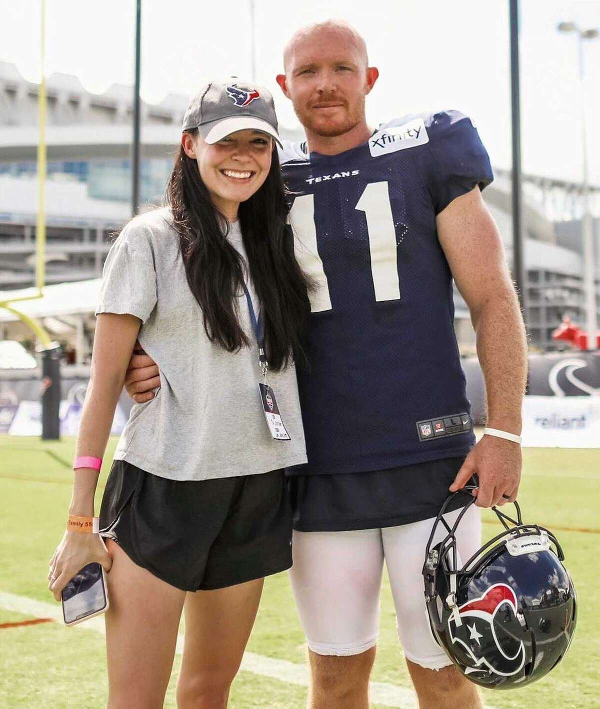 Why dog lovers will root hard for Texans punter Cameron Johnston