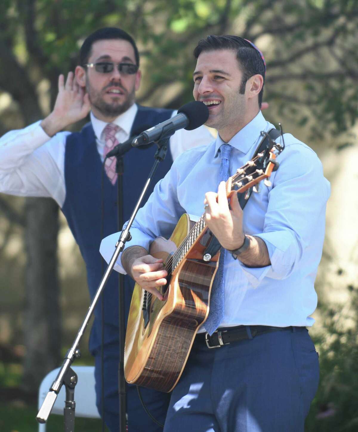 In photos: Sound of the shofar welcomes the Jewish New Year at ...