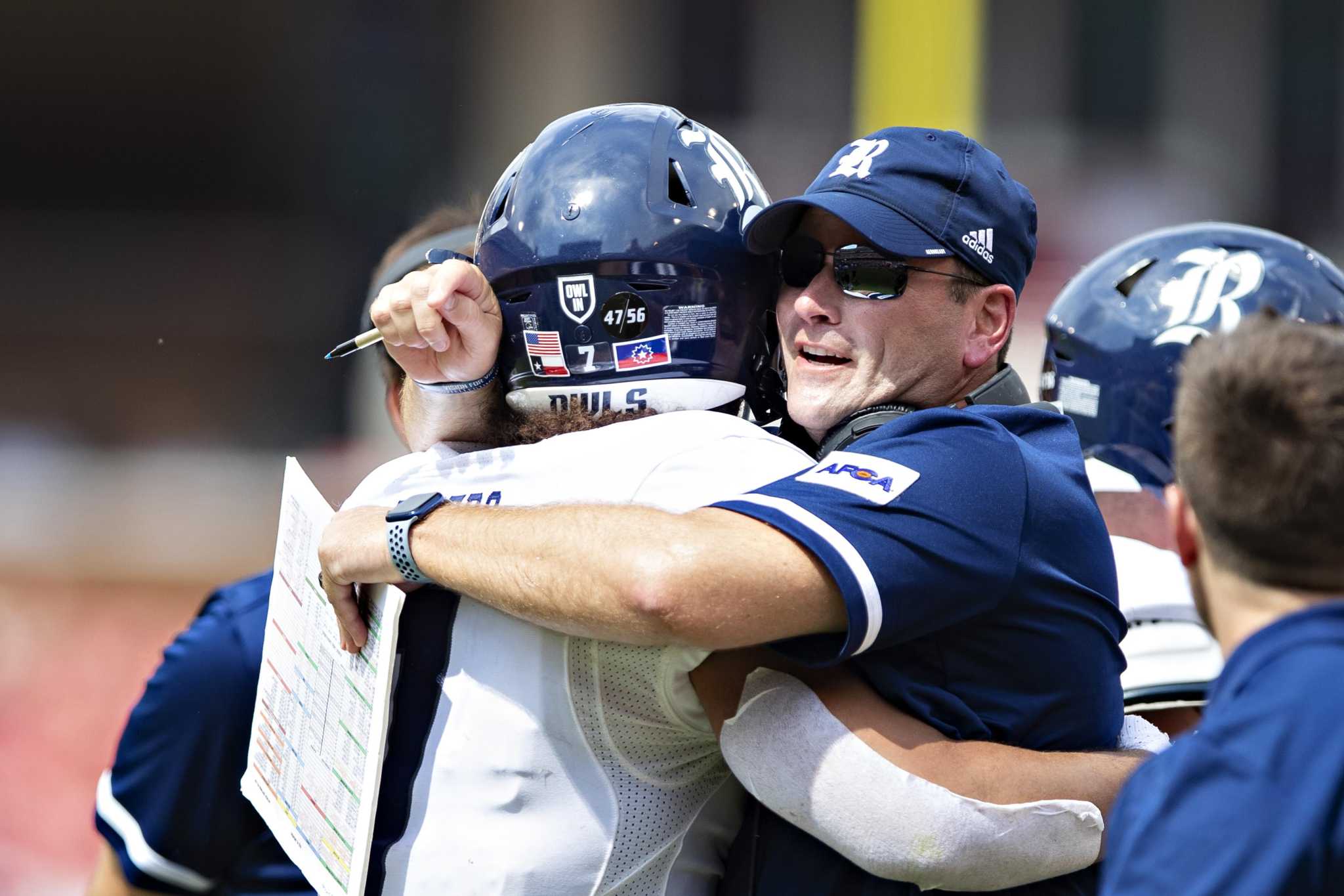 Rice coach Mike Bloomgren takes positives out of loss to Arkansas
