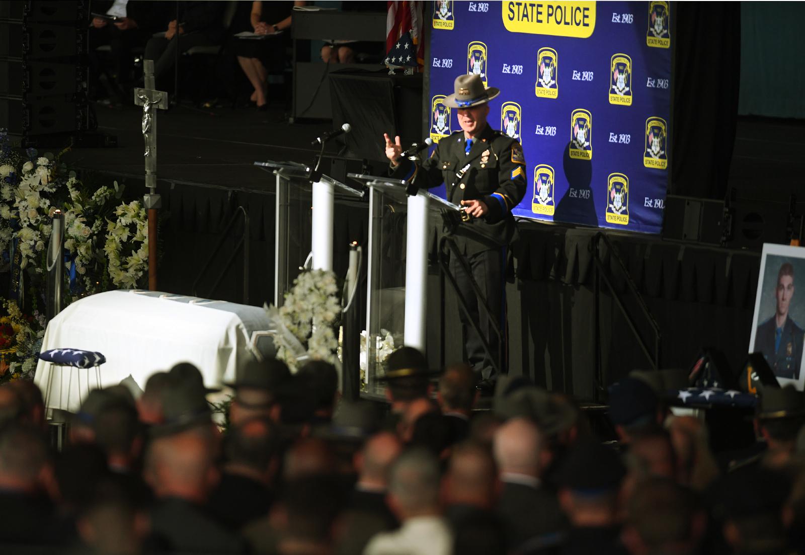 ‘The world lost an amazing human’: Hundreds attend funeral for CT state ...