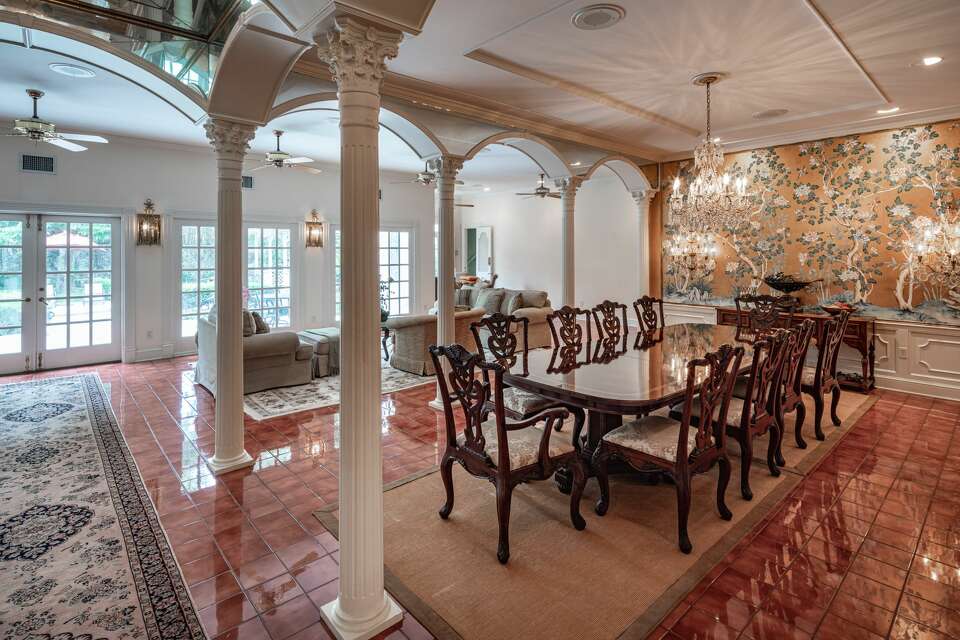 Look inside this glamorous Houston home with its own lazy river for ...