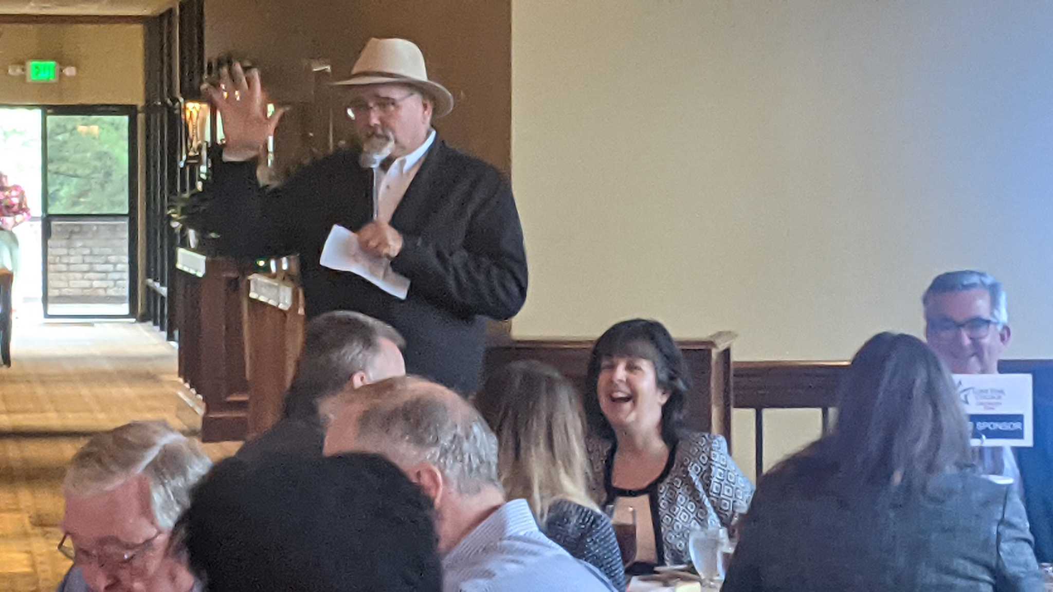 Commissioner Cagle talks crime, I-45 in state of county address