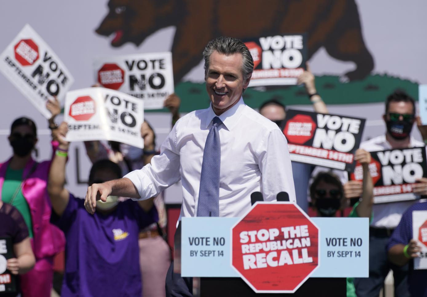 Federal court won’t block Tuesday’s California recall election