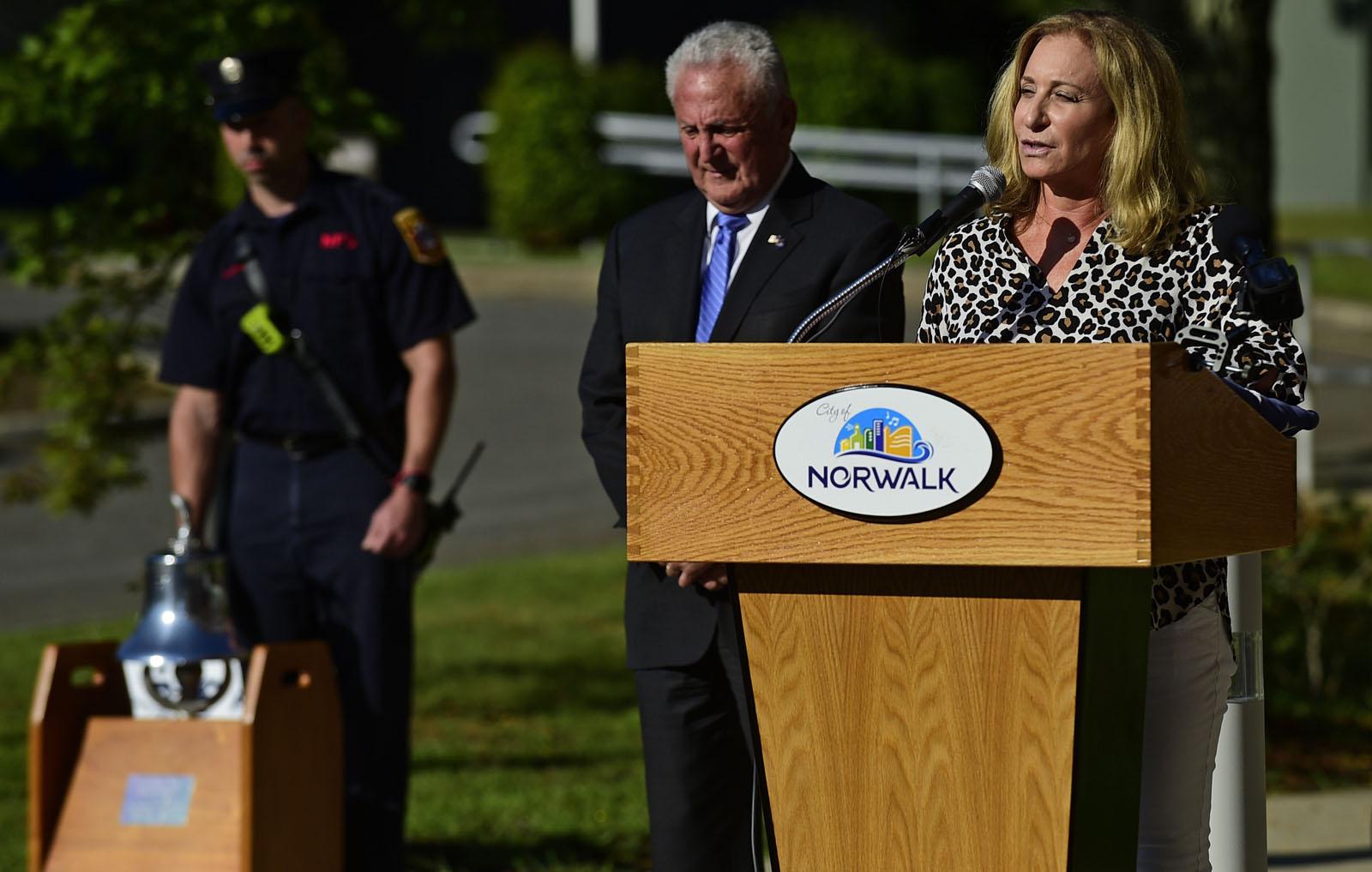 On 20th anniversary, Norwalk honors 14 residents killed on 9/11