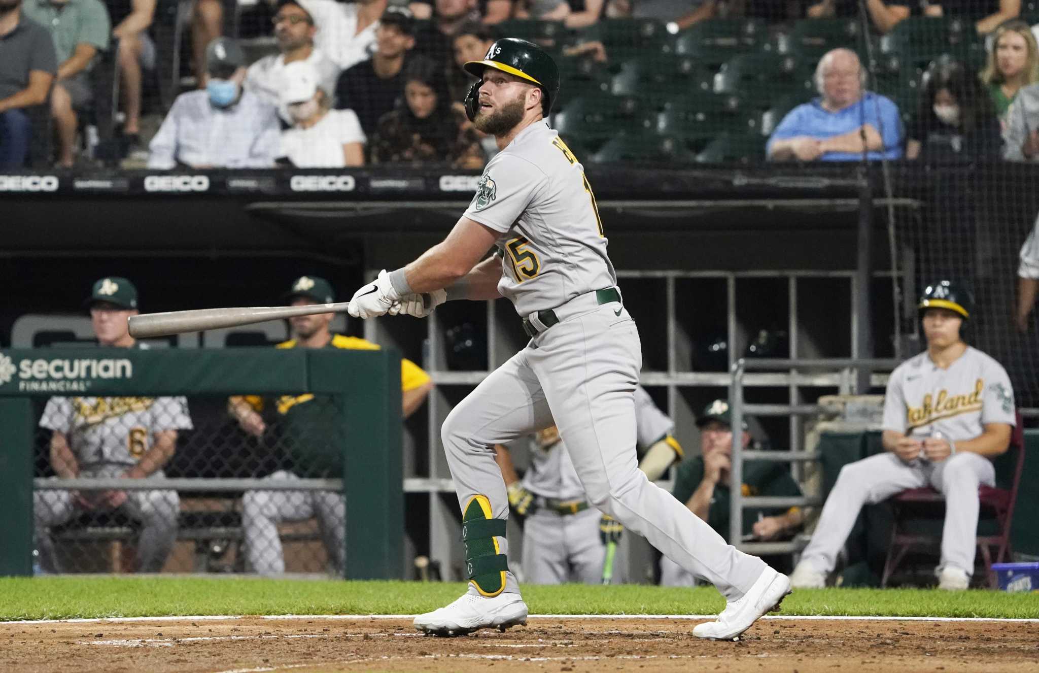 Seth Brown returns from A’s IL after bout with COVID