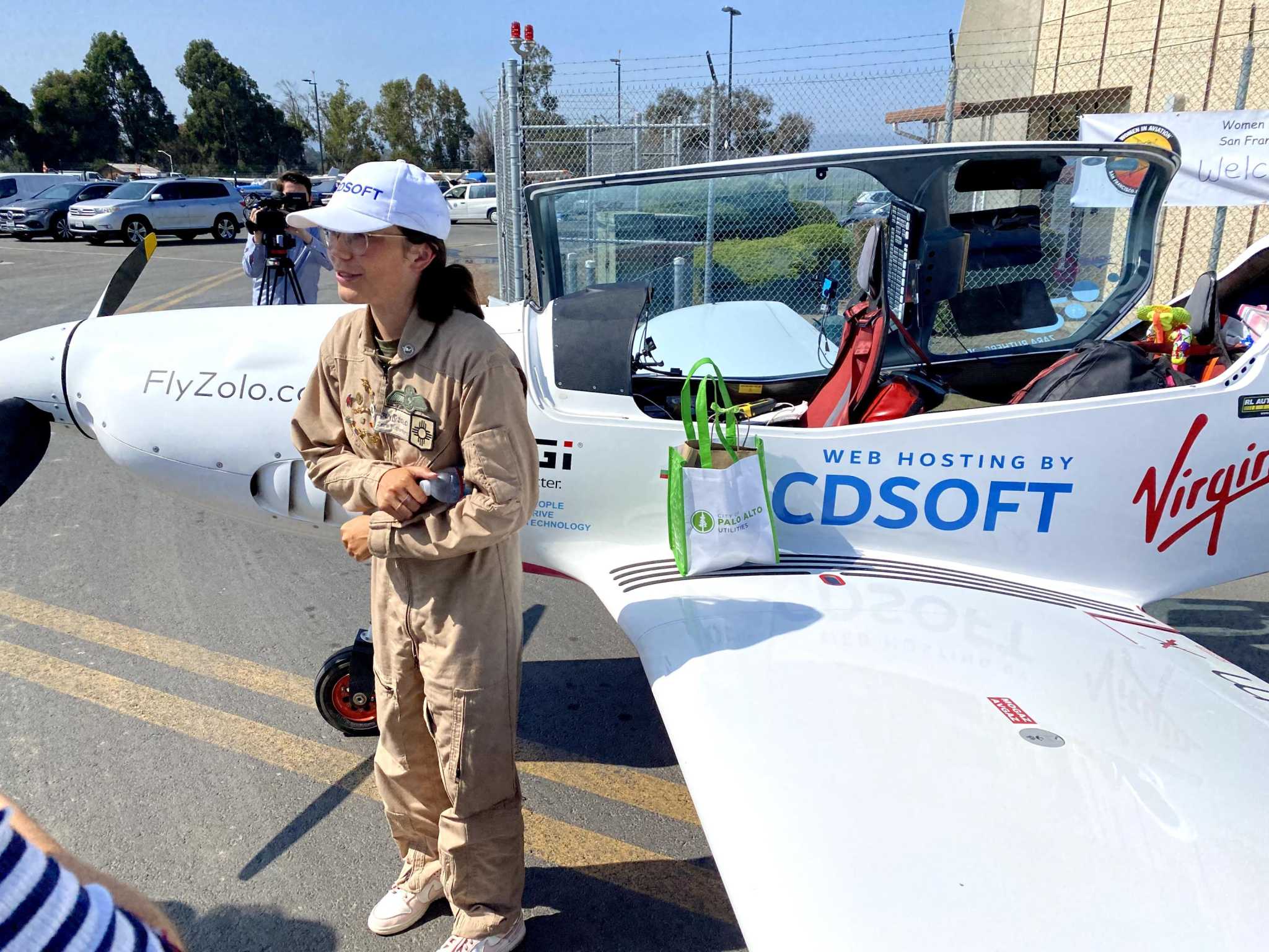 Teenager seeking to become the youngest woman to fly around the world ...
