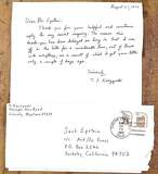 He found forgotten letters from the ’70s in his attic. Turns out they ...