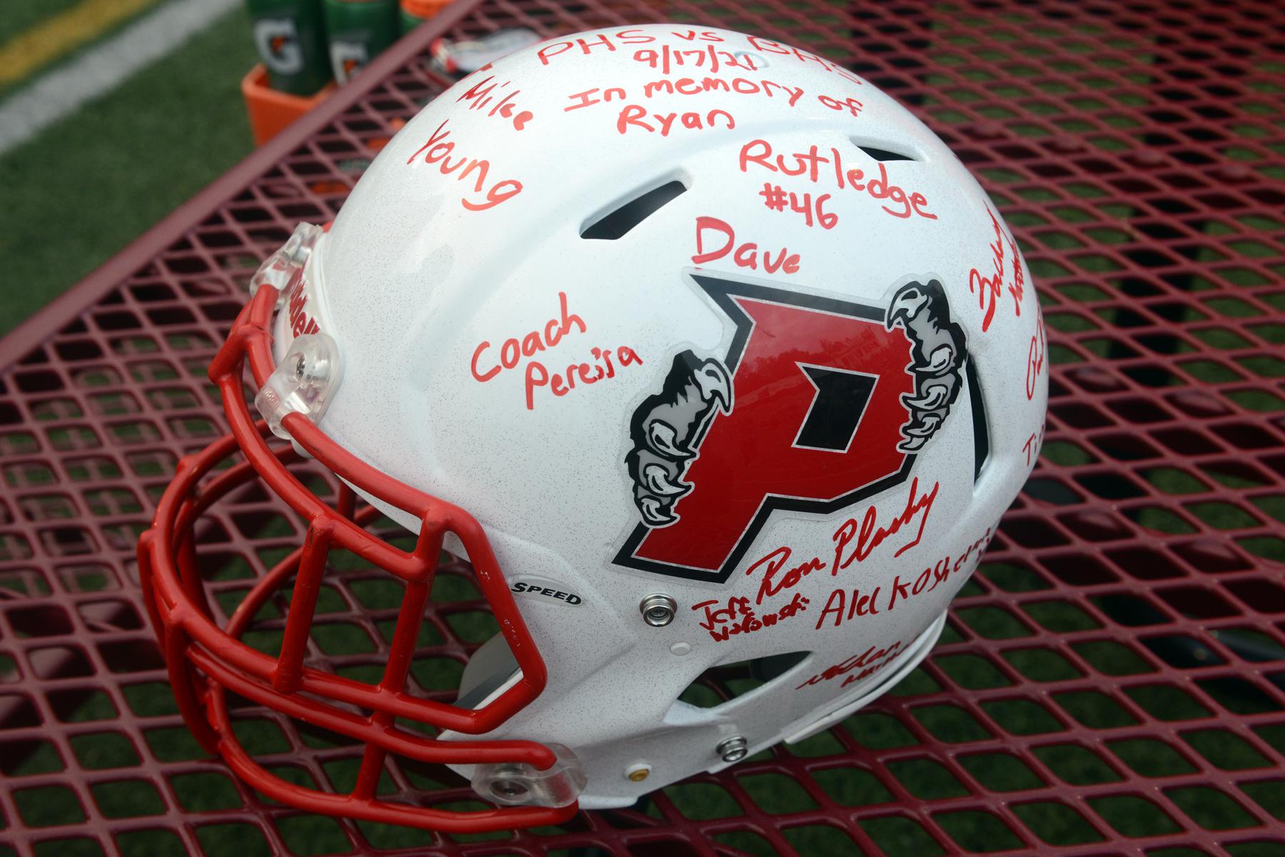 Pomperaug honors late player before football home opener: ‘Wanted to ...