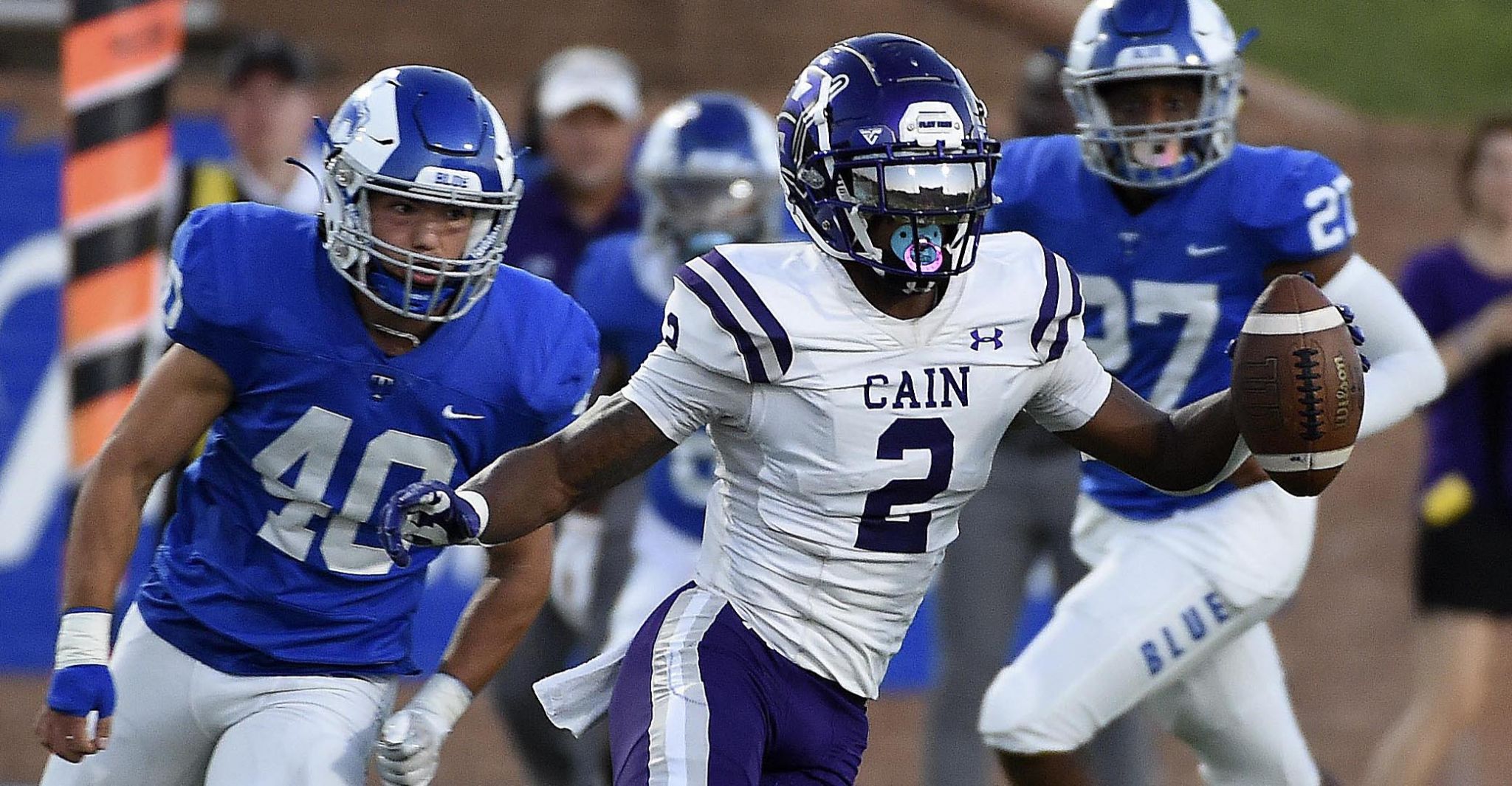 Klein Cain sprints past Katy Taylor for third straight win
