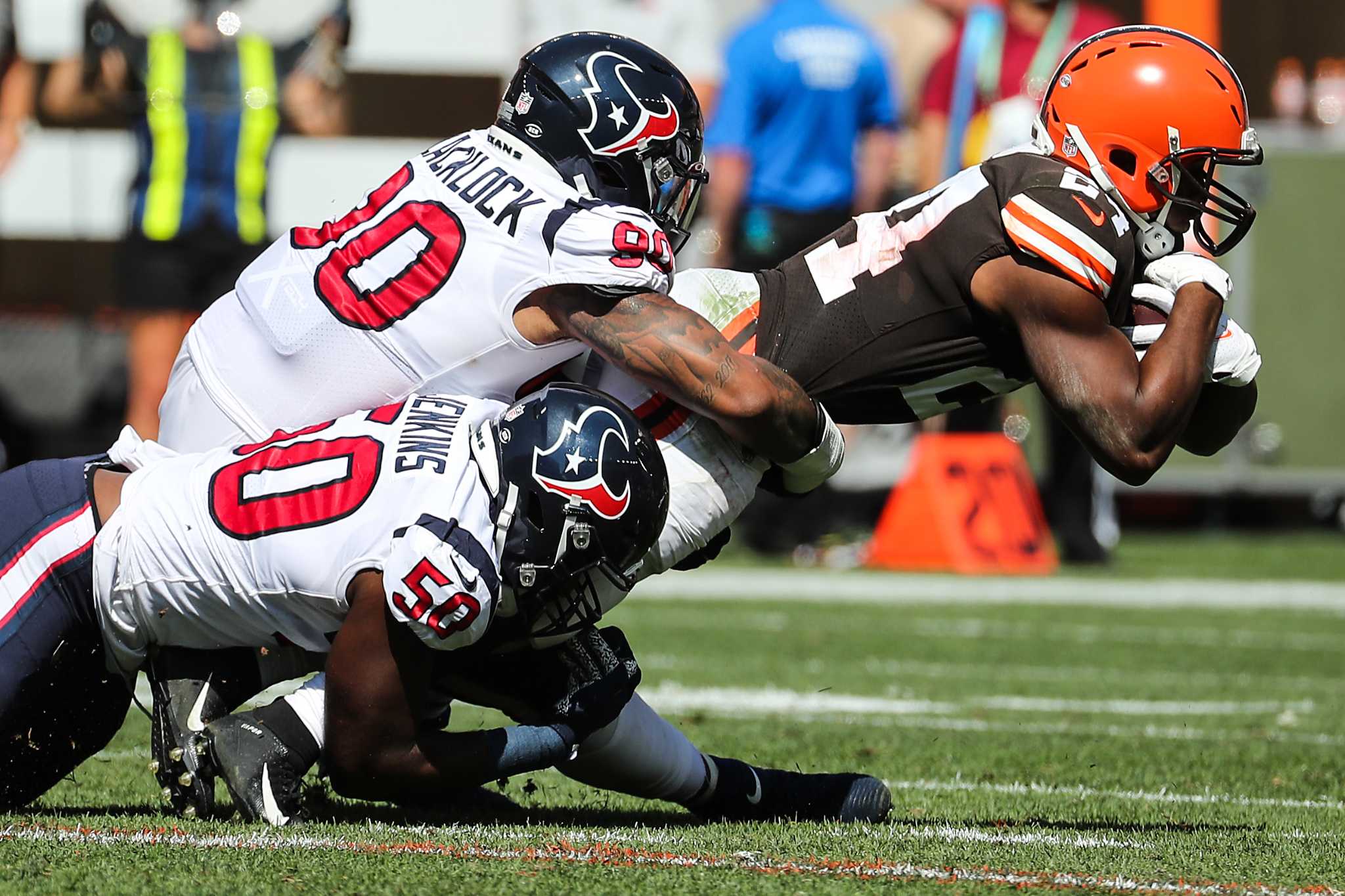 Texans DT Ross Blacklock returns from COVID/reserve