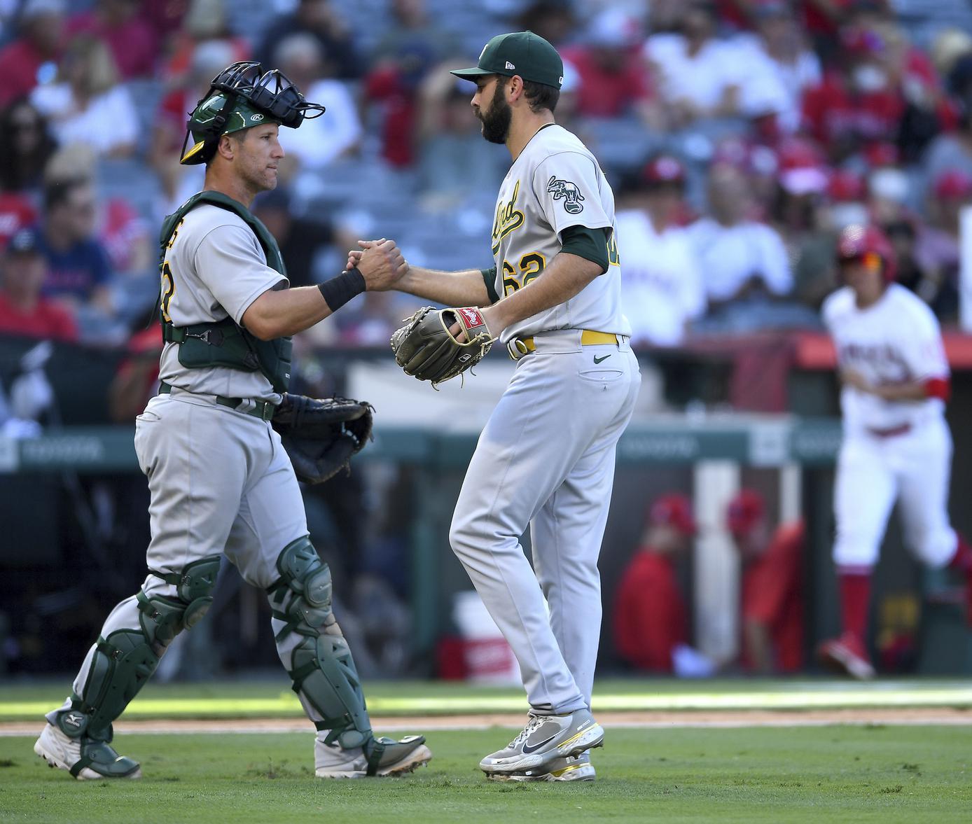 A’s need extras, but sweep of Angels to boosts wild-card hopes
