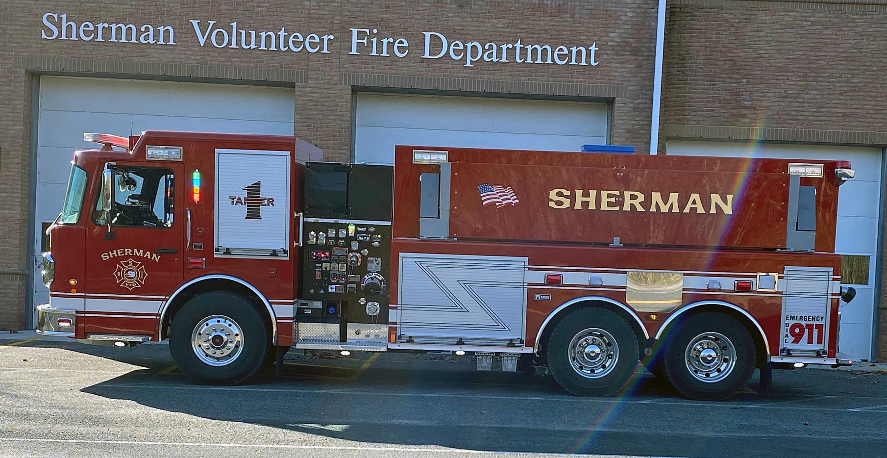 Officials: Body found in debris from a fire at Sherman home