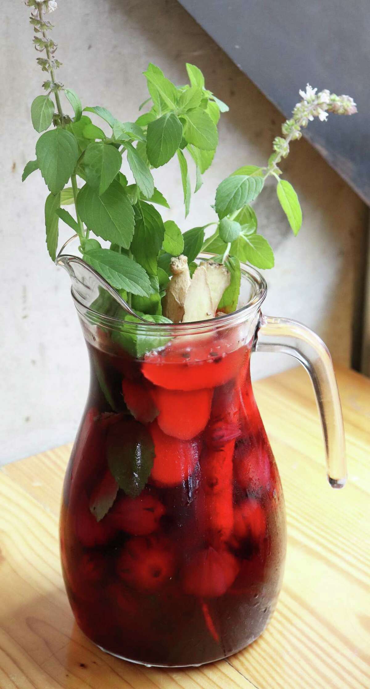 With summer ending, vibrant roselle makes a splash in cold brew