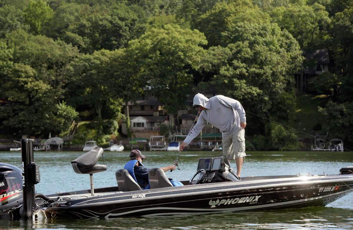 Out on Candlewood Lake, military vets find peace, and some big fish