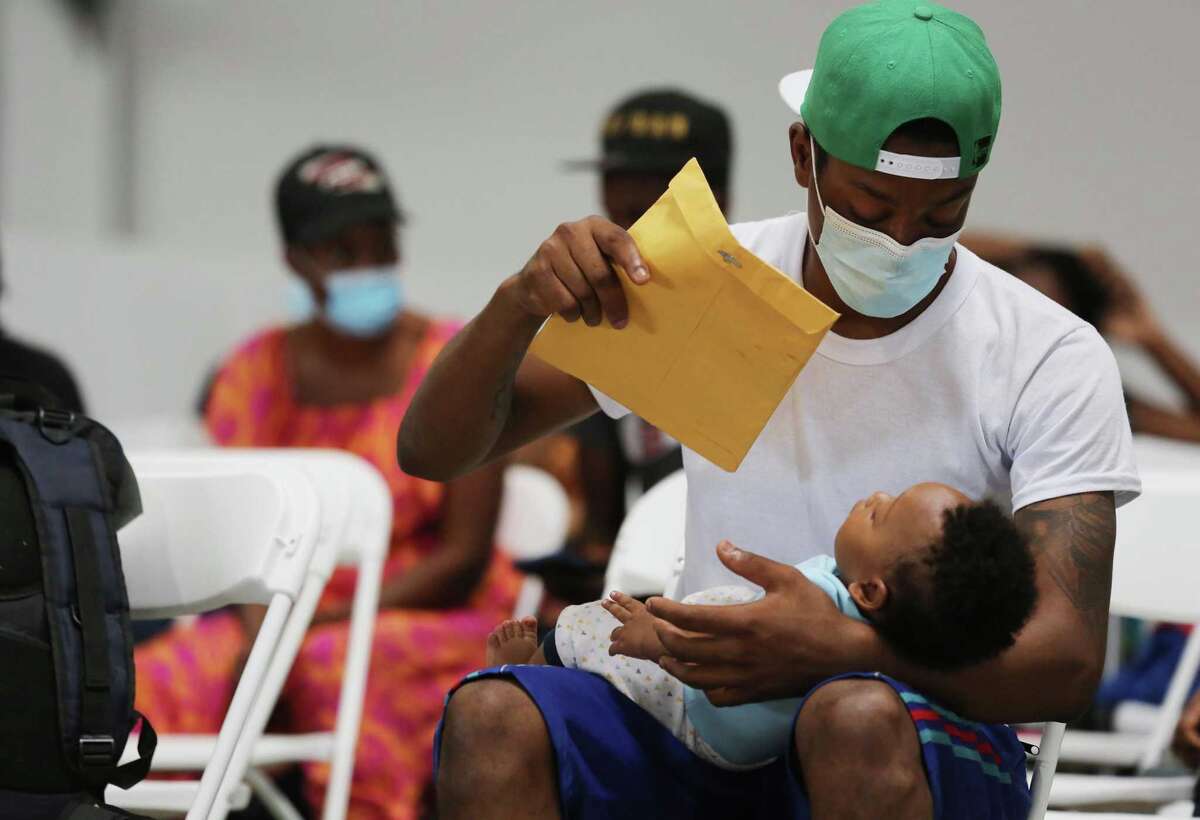 Many Haitians who traveled from Chile will now pass through Houston