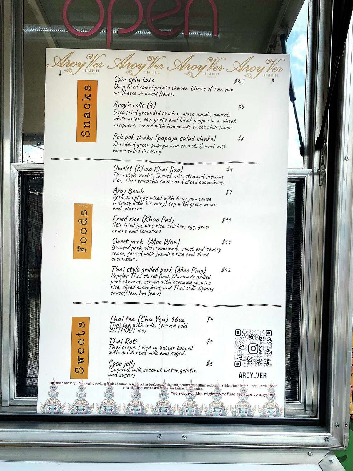 Aroy Ver Thai street food truck revs up a ‘worth a drive’ rating near ...