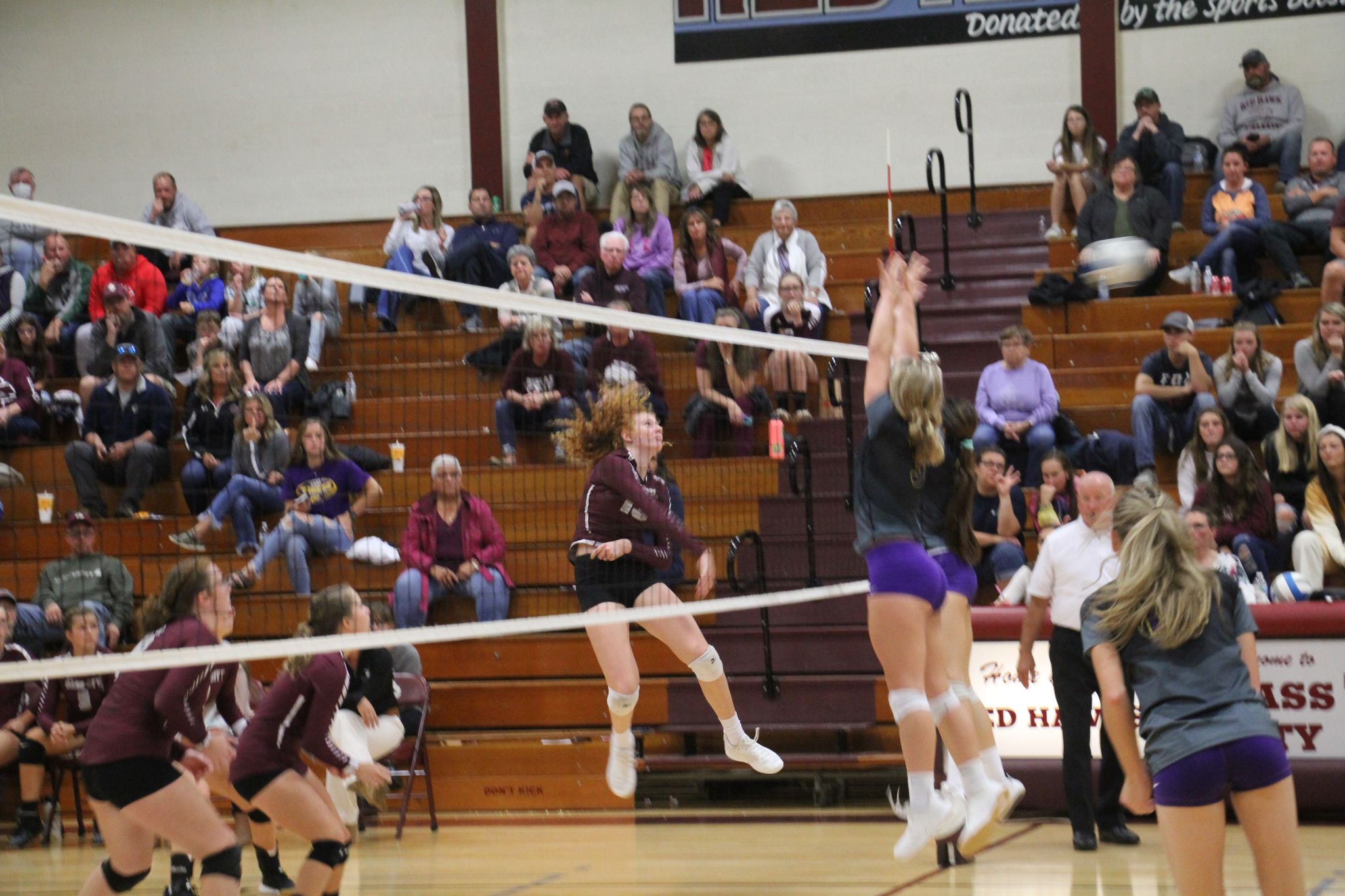 Lady Redhawks defeat Lady Tigers in volleyball Game of the Week