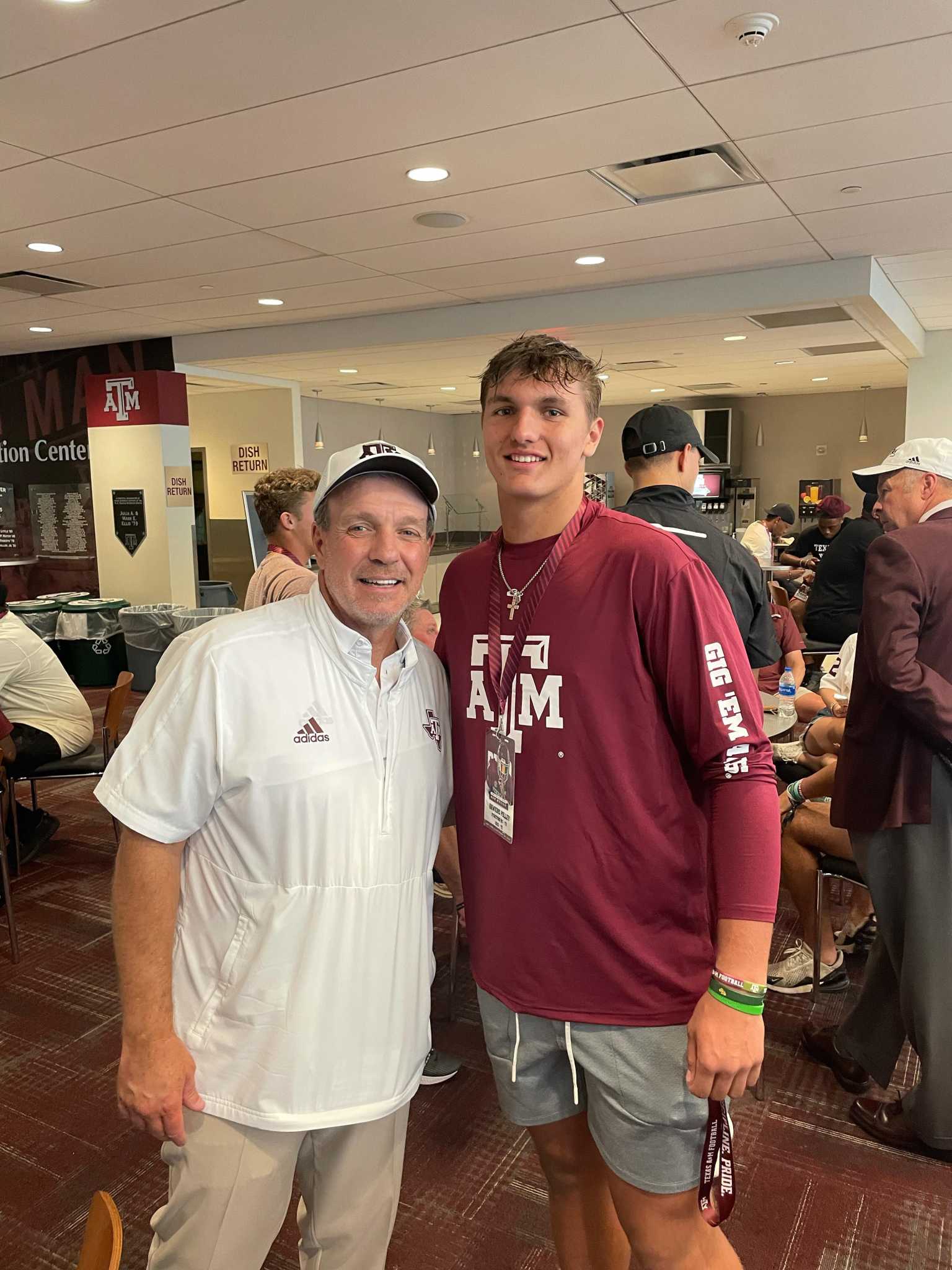 Football: Stratford junior tight end Hawkins Polley already weighing ...