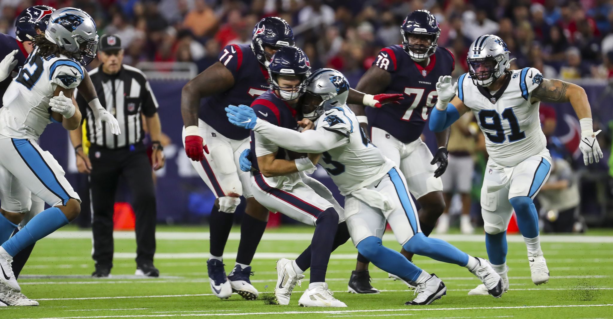 Davis Mills consistent, but Texans’ offense stalls in loss