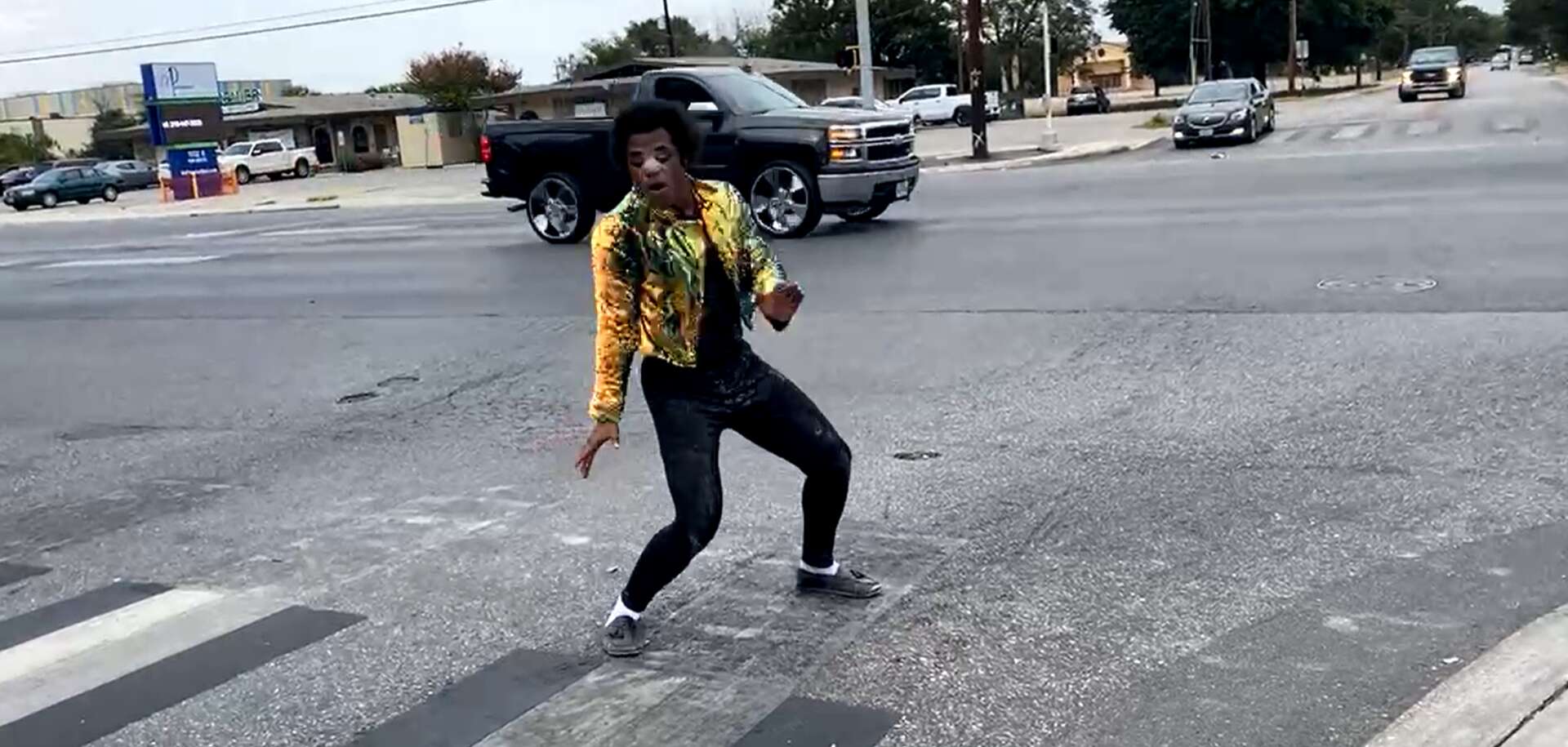 Baltimore man has been moonwalking on the East Side of San Antonio ...
