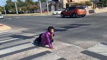 Baltimore man has been moonwalking on the East Side of San Antonio ...