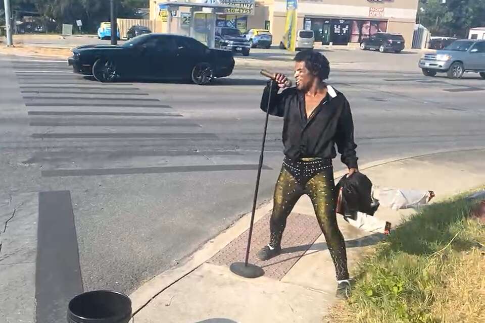 Baltimore man has been moonwalking on the East Side of San Antonio ...