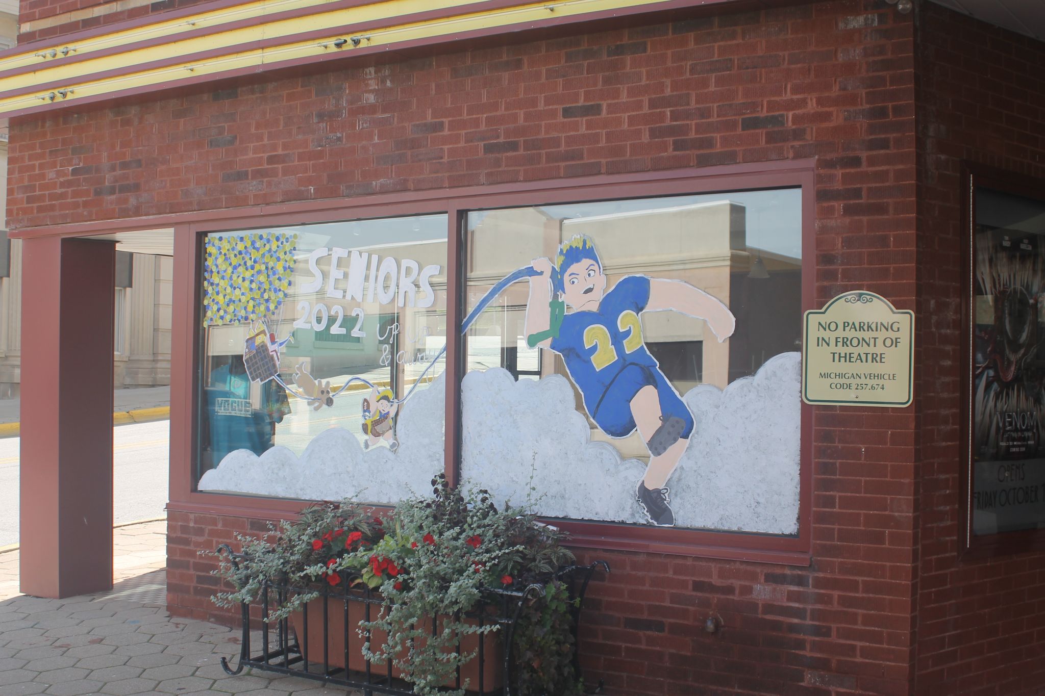 Photos: Manistee High's homecoming window paintings decorate downtown