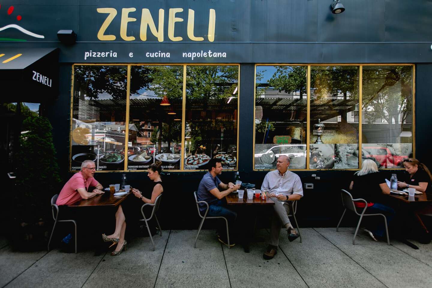 On New Haven's Wooster Street, Zeneli offers a different type of pizza