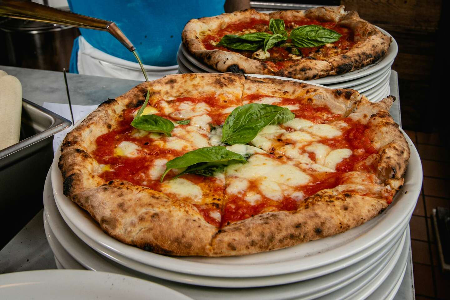On New Haven's Wooster Street, Zeneli offers a different type of pizza