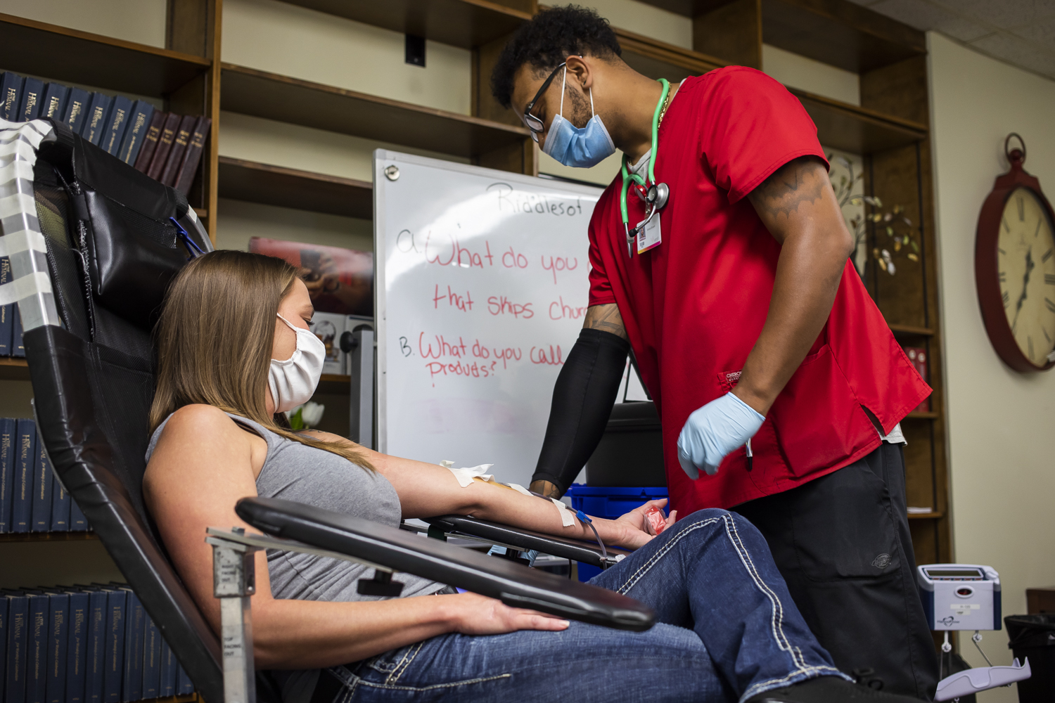 Blood drives will be held this month at three locations in Midland
