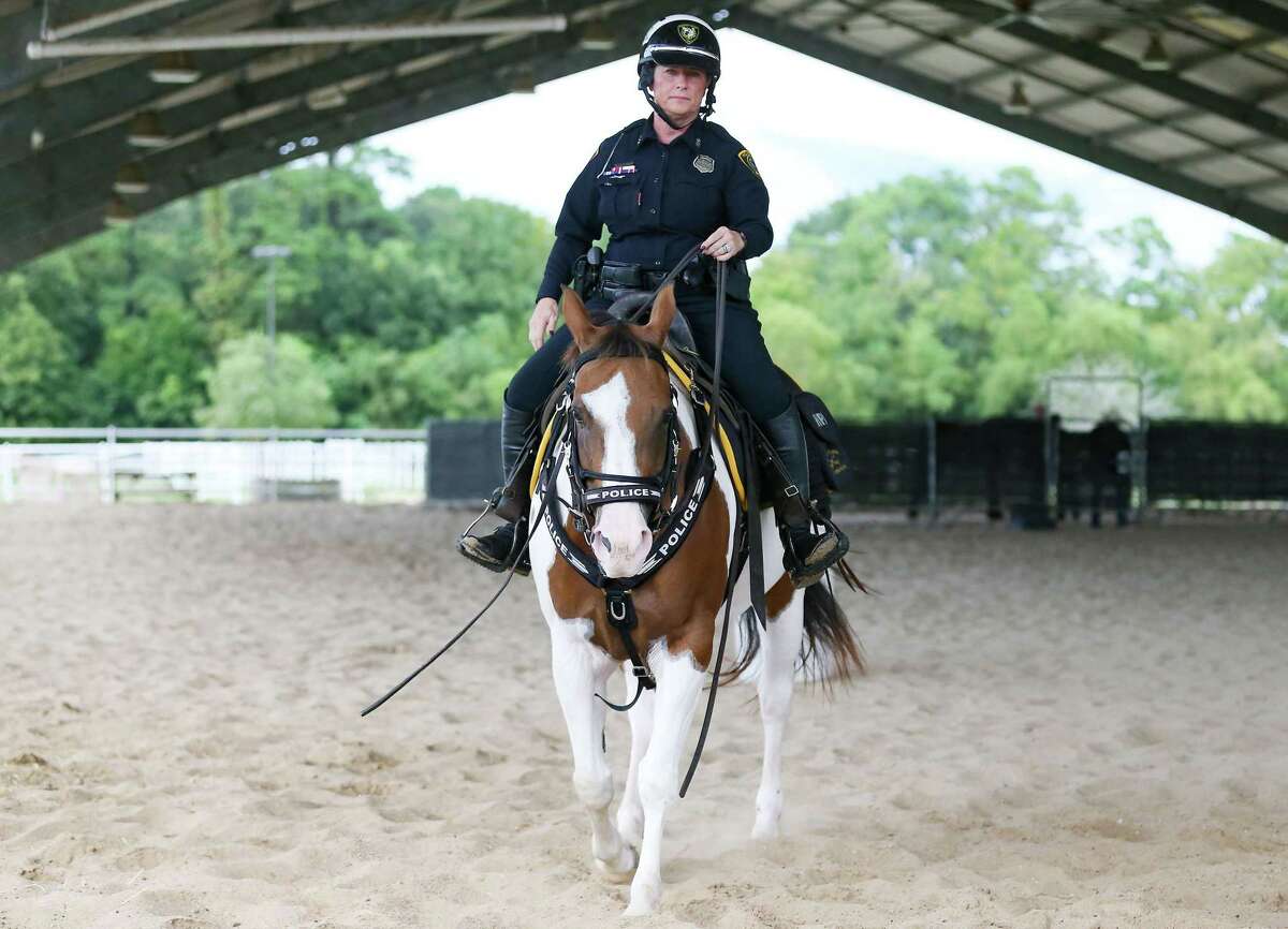 New Acres Homes horse, named Matilda, joins Houston police’s mounted patrol
