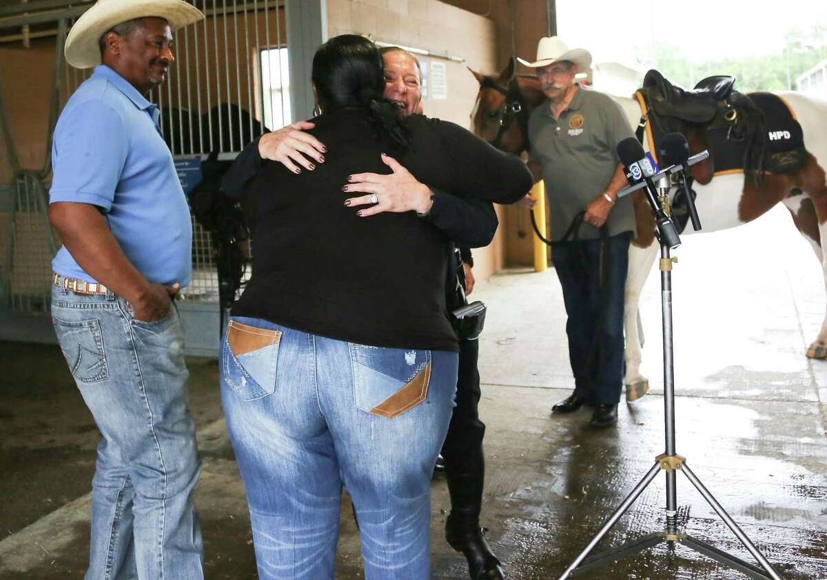 New Acres Homes horse, named Matilda, joins Houston police’s mounted patrol
