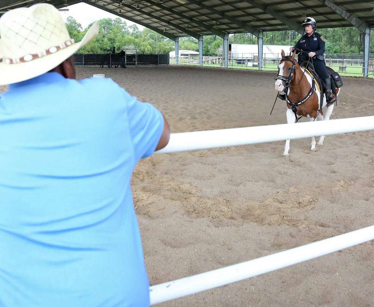 New Acres Homes horse, named Matilda, joins Houston police’s mounted patrol