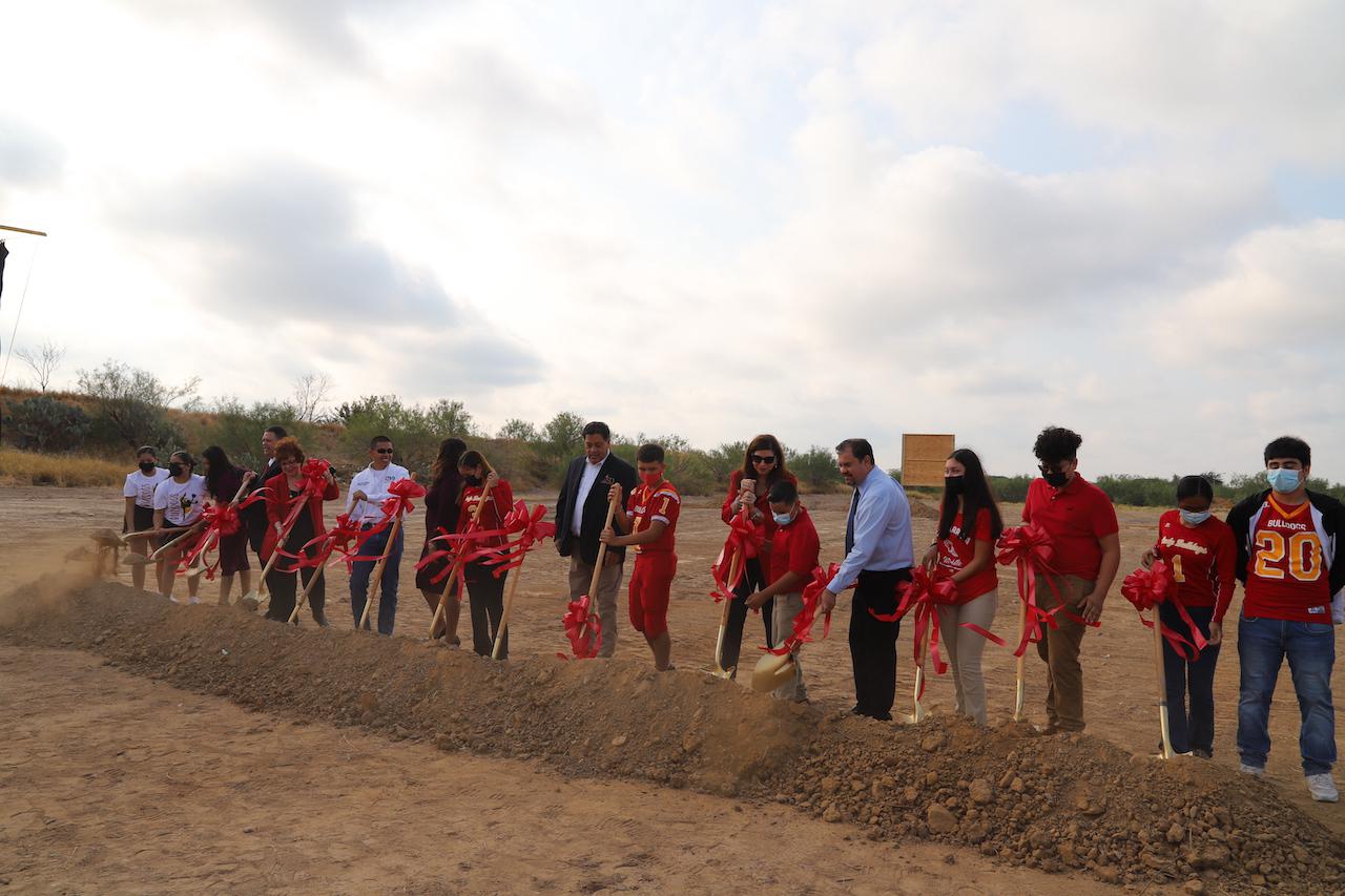 Cigarroa Middle School celebrates with groundbreaking ceremony