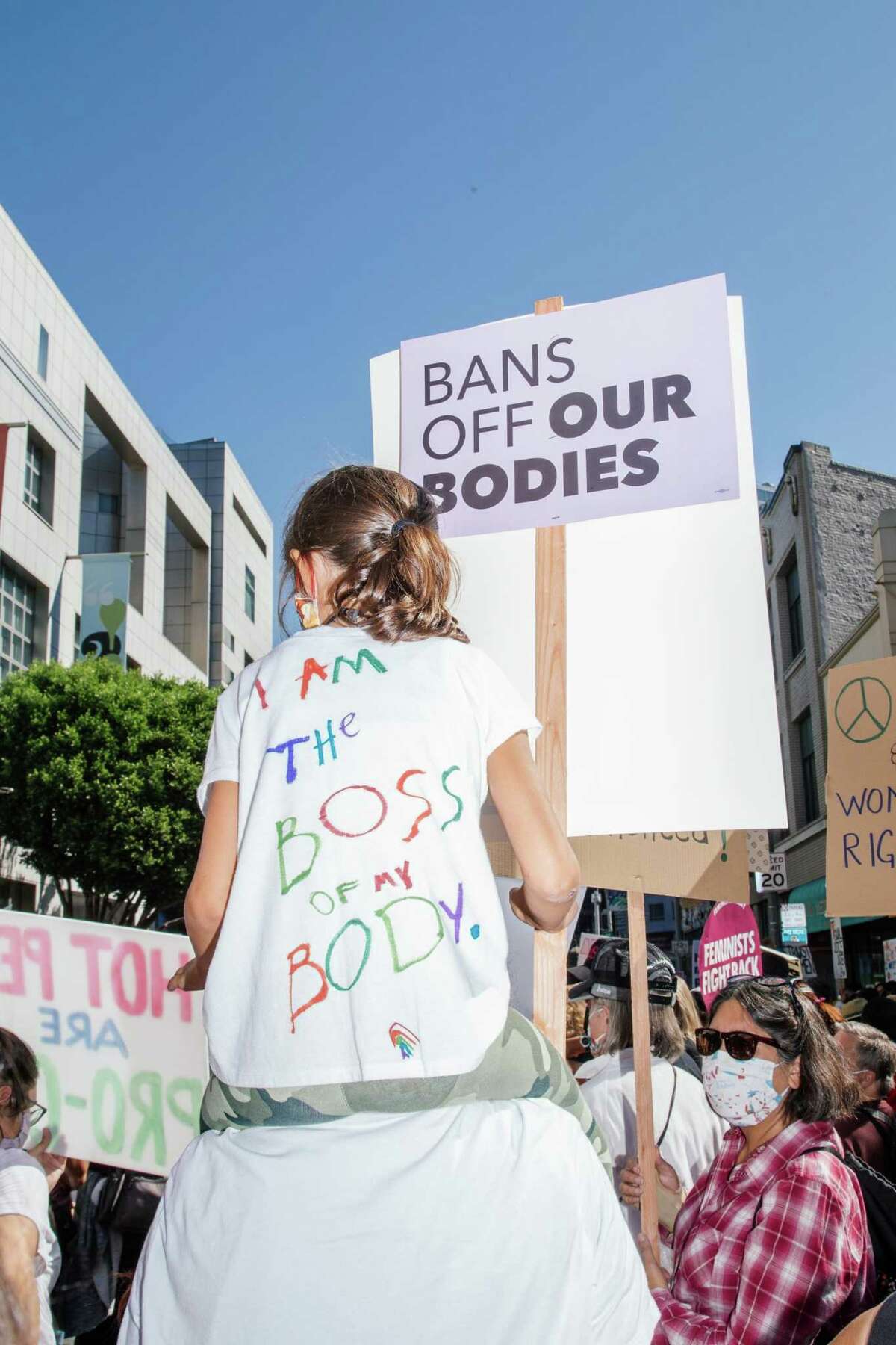 ‘Mad as hell’: Hundreds march in San Francisco for reproductive rights