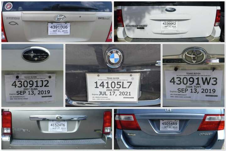 Houston police see more thieves targeting license plates