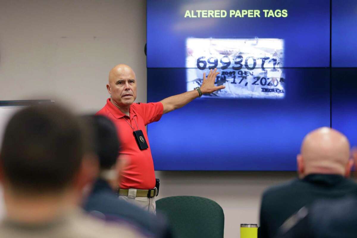 Houston is home to countless fake temporary license tags, and a Texas ...