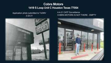 Houston is home to countless fake temporary license tags, and a Texas ...