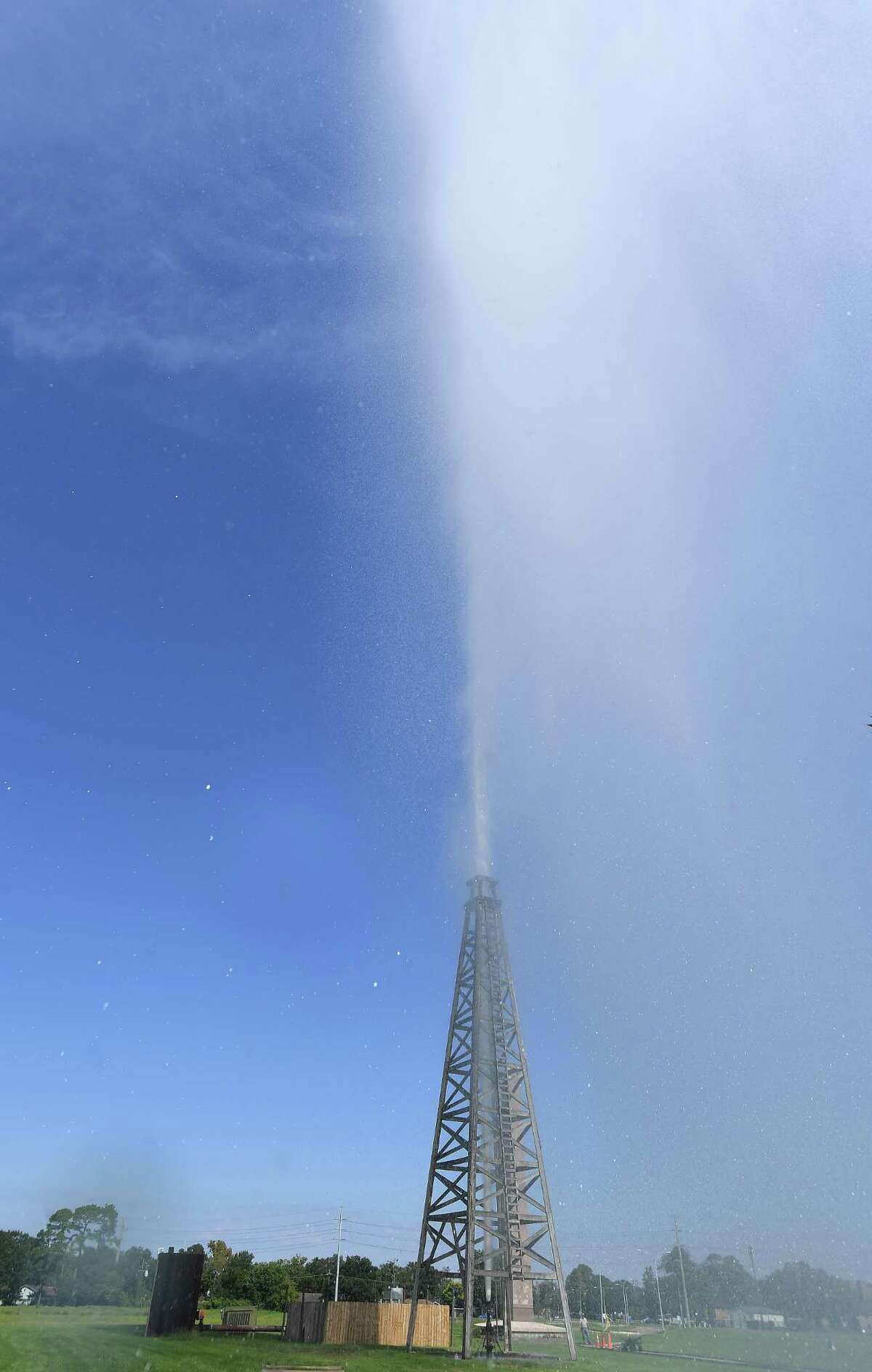 Spindletop gusher makes a triumphant return