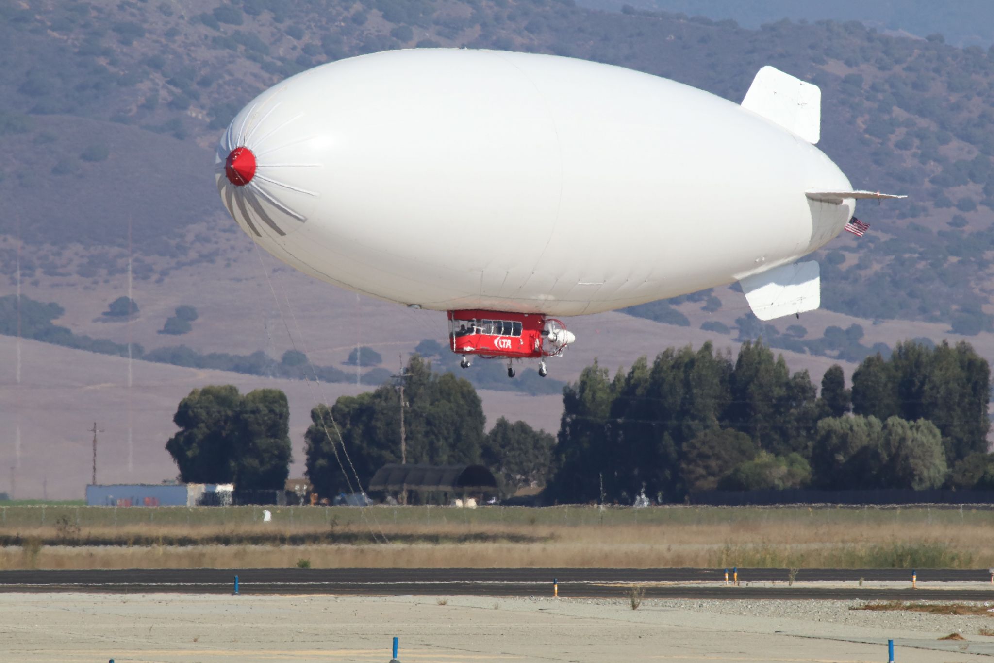 Google co-founder Sergey Brin’s airship spotted flying near California ...