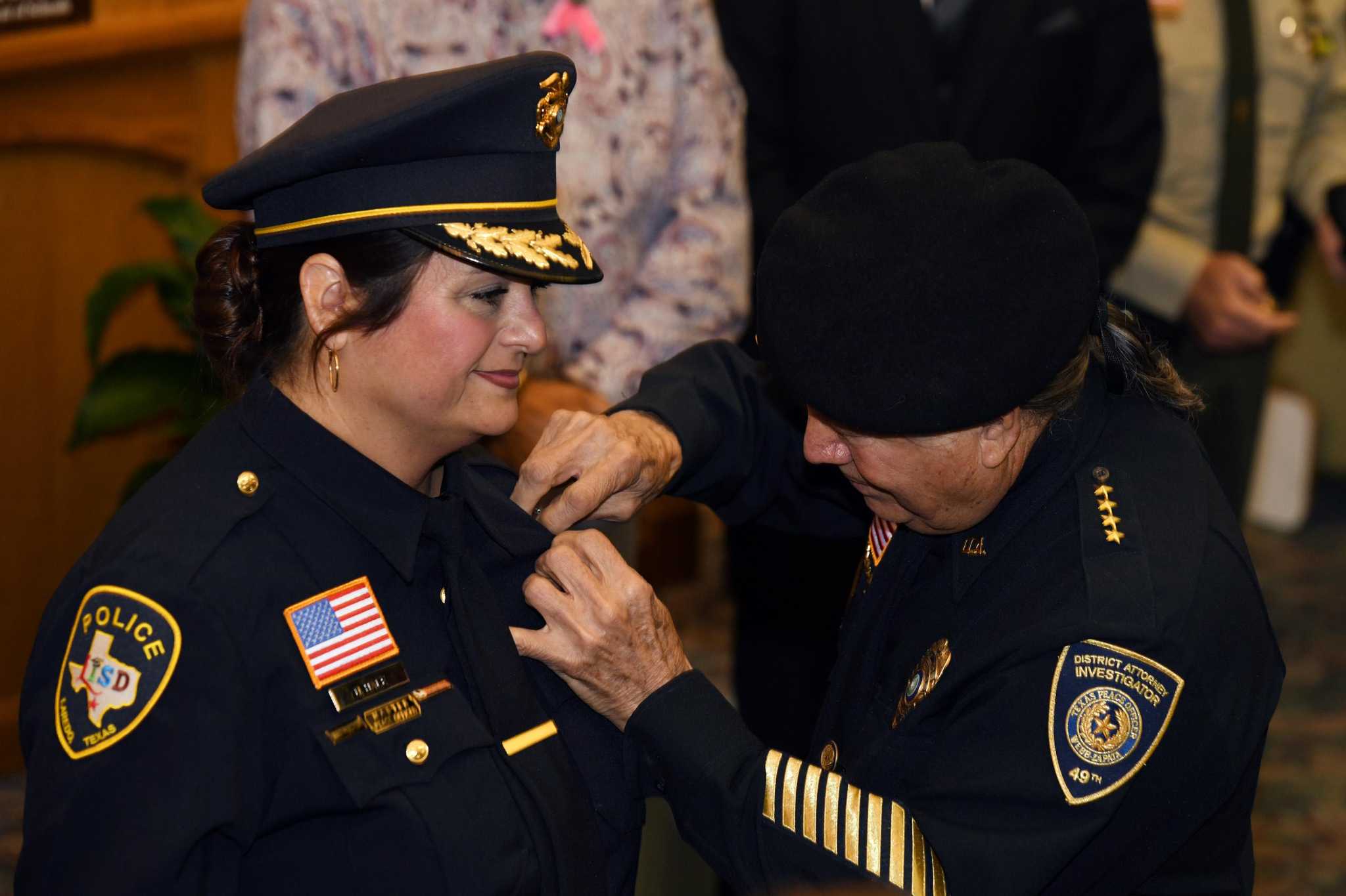 Laredo ISD swears in first female police chief