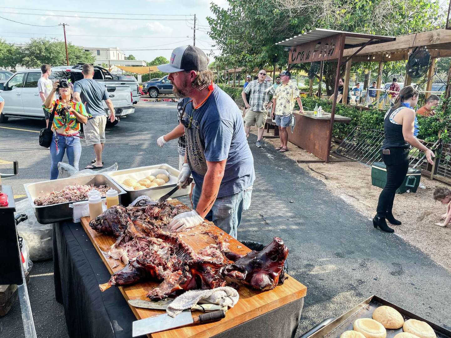 The evolution of whole hog barbecue in Houston