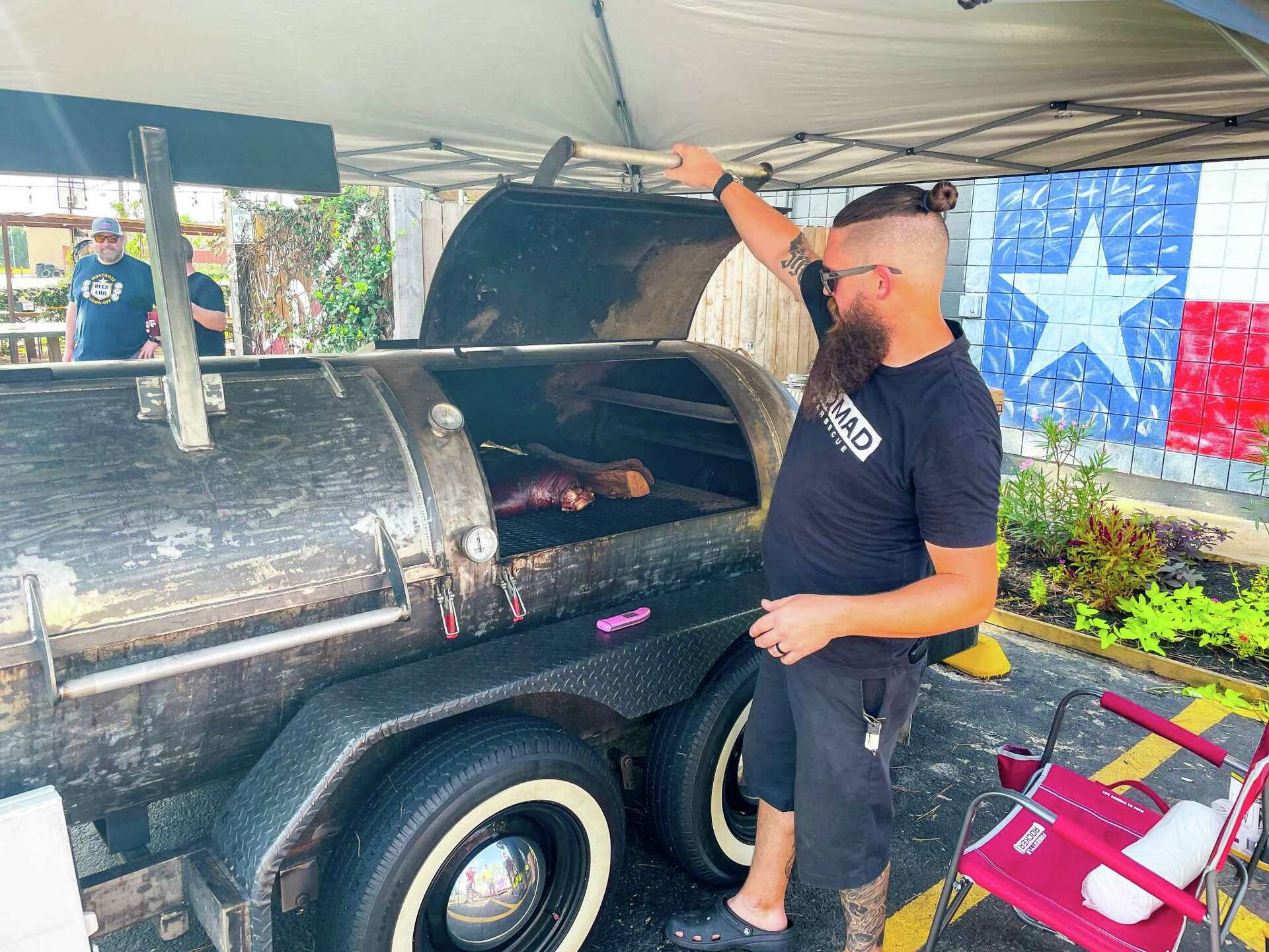 The evolution of whole hog barbecue in Houston