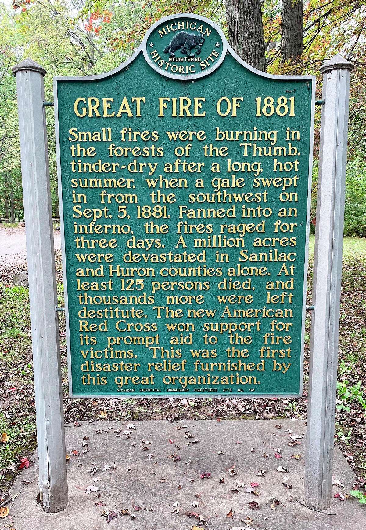 Helplessly trapped: Fires of late 19th century shaped the Thumb