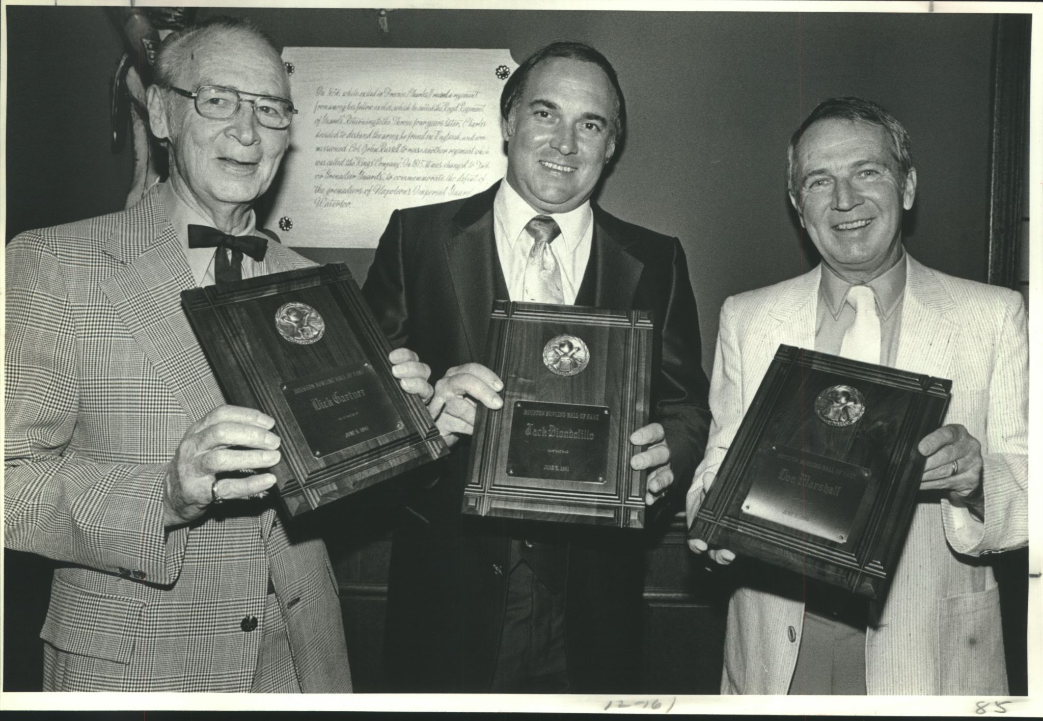 Houston's Jack Biondolillo, who bowled first televised perfect game ...