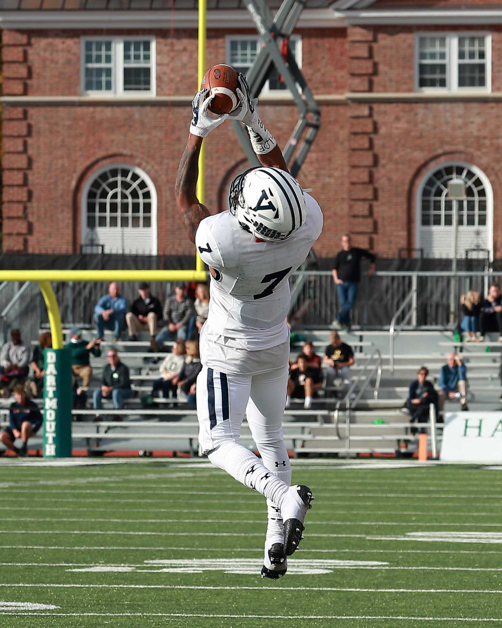 ‘Football player’ Rouse leads Yale, making his father proud