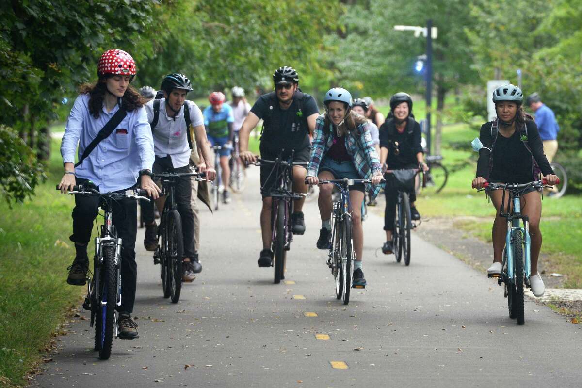 CT DEEP official hits the road to talk climate policy in New Haven